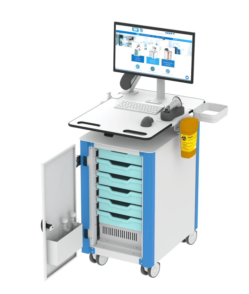 Height Adjustable Medication Carts | Dalen Healthcare | MediCab