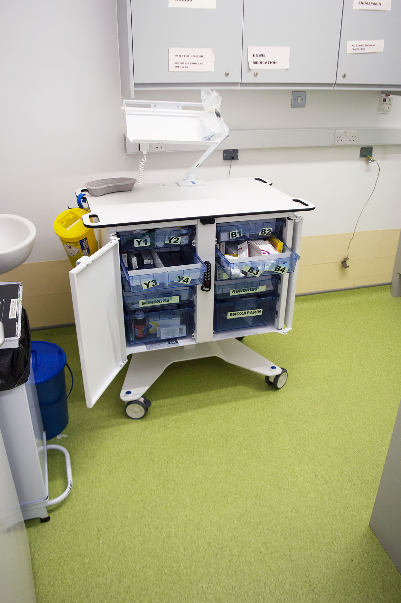 Drug Storage Trolleys For Solent NHS - Dalen Healthcare