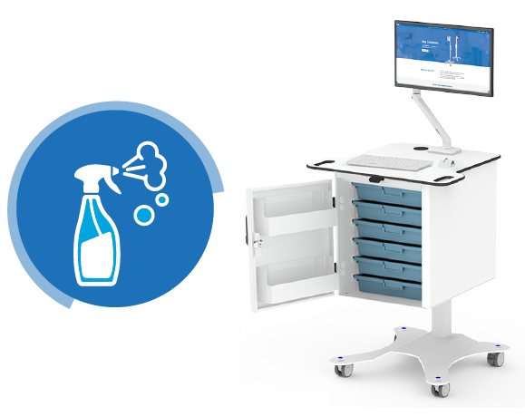 MediCab XL | Dalen Healthcare | Medical Trolley