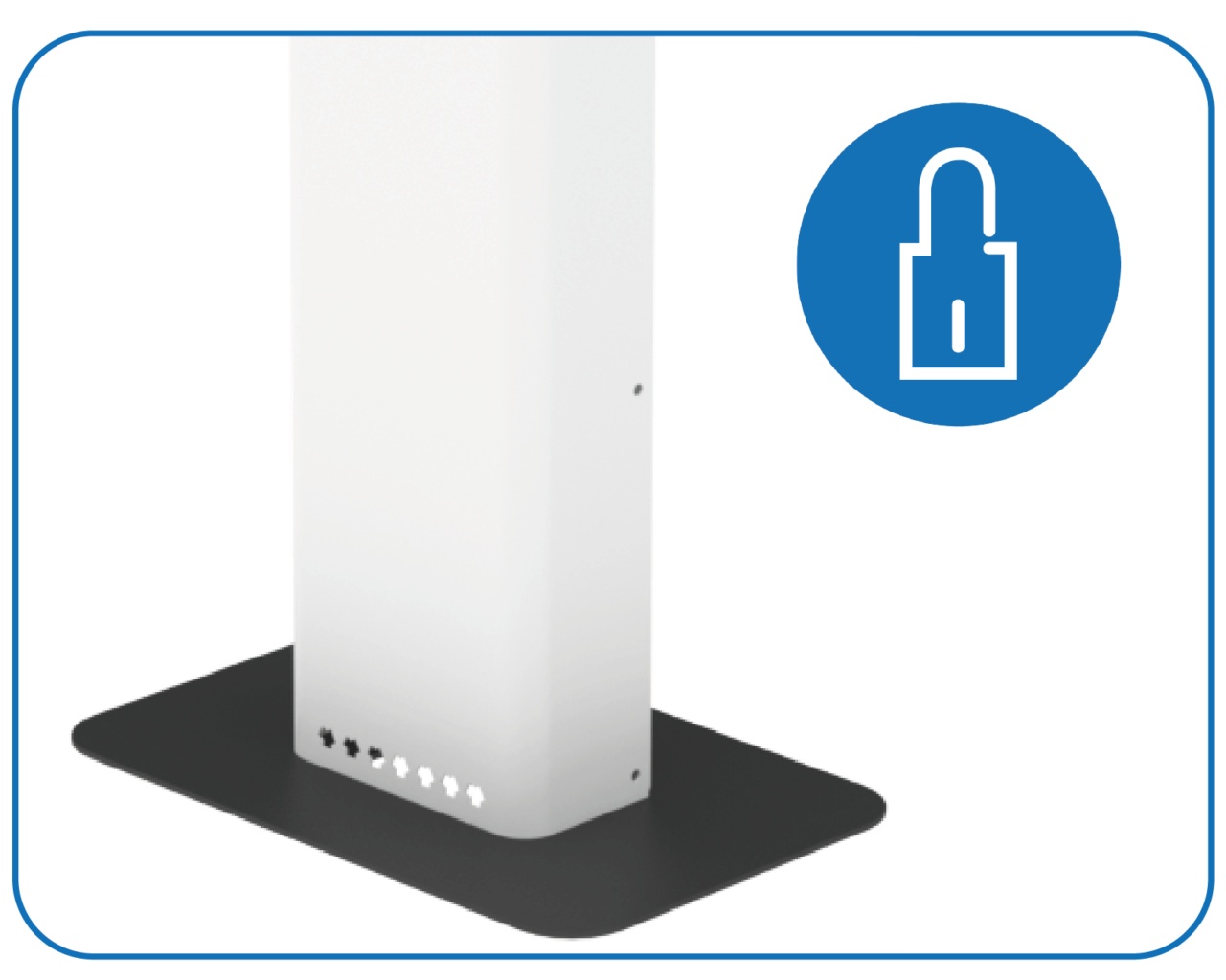Patient Check-in Kiosk | Dalen Healthcare | Medical Screen Stand